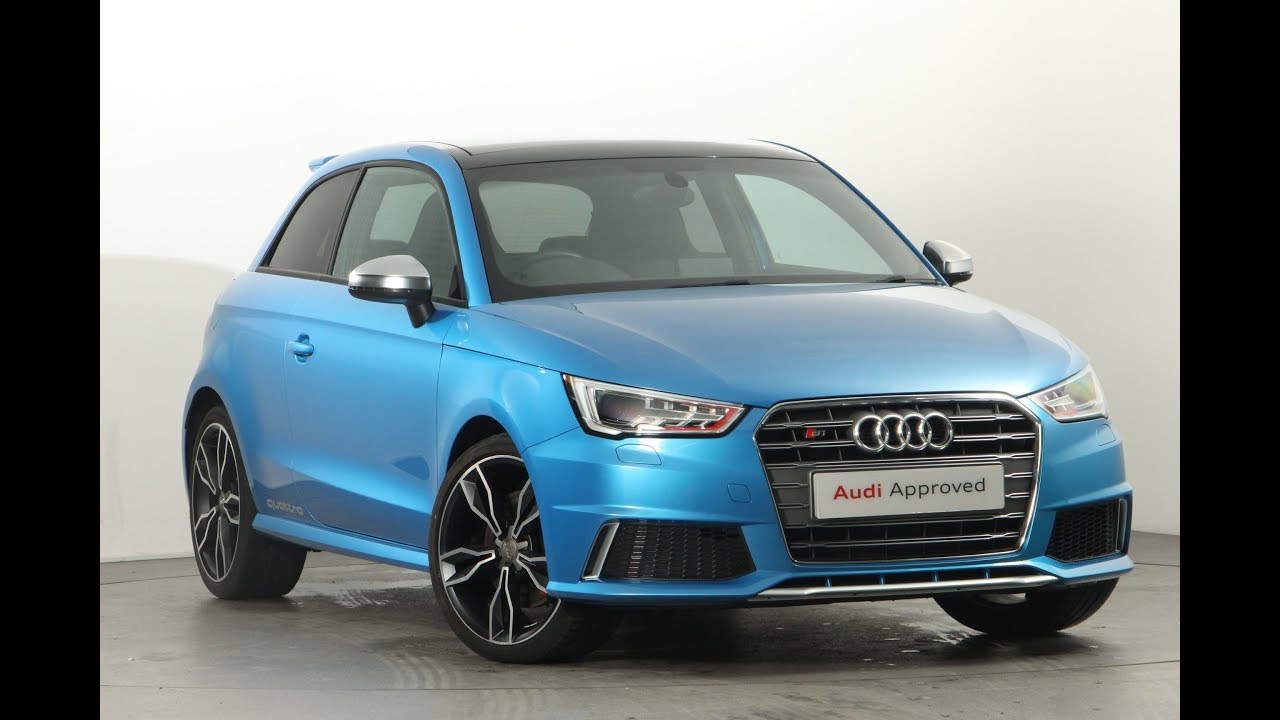 KX65VYC AUDI A1 S1 QUATTRO BLUE 2015, Derby Audi - YouTube