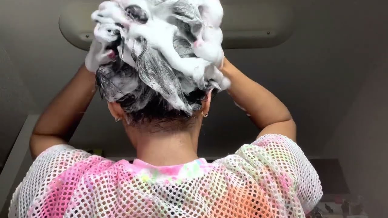 HAIR OILING / FORWARD & BACKWARD SHAMPOOING & CONDITIONING - YouTube