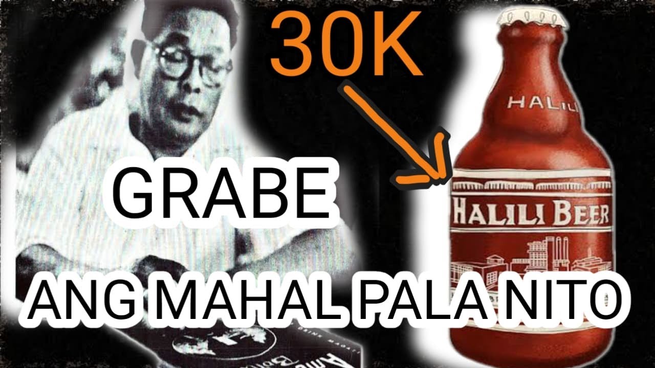 HALILI BEER ANG NAPAKA MAHAL NA PRESYO NG BOTE NITO - YouTube