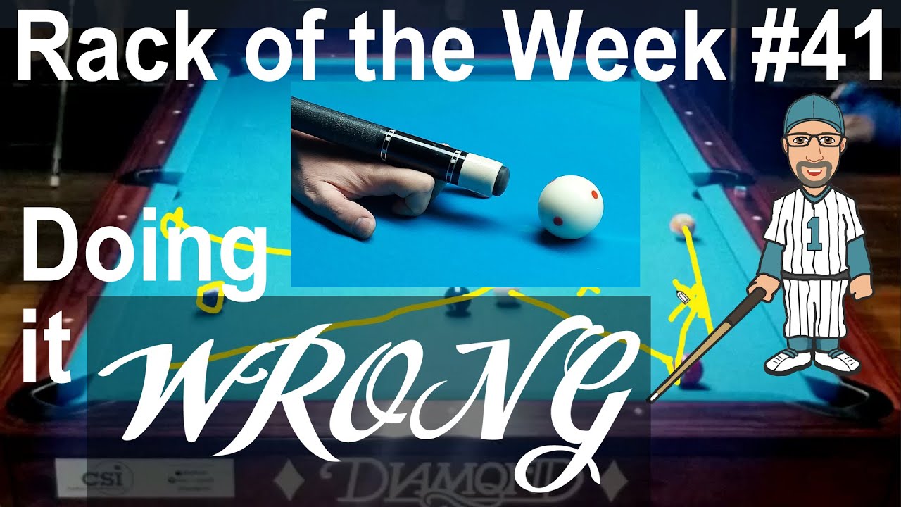 Rack of the Week #41, Straight Pool Instructional - YouTube