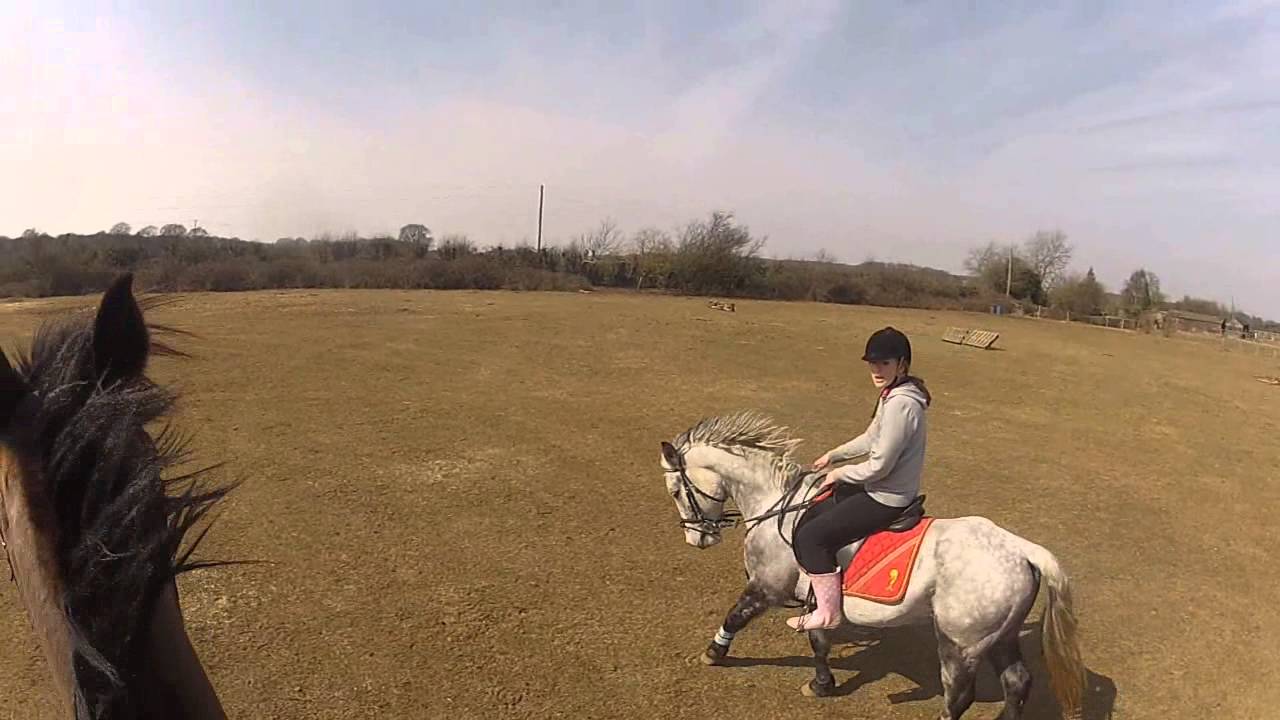 Go Pro Horse Riding 7 April 13 - YouTube