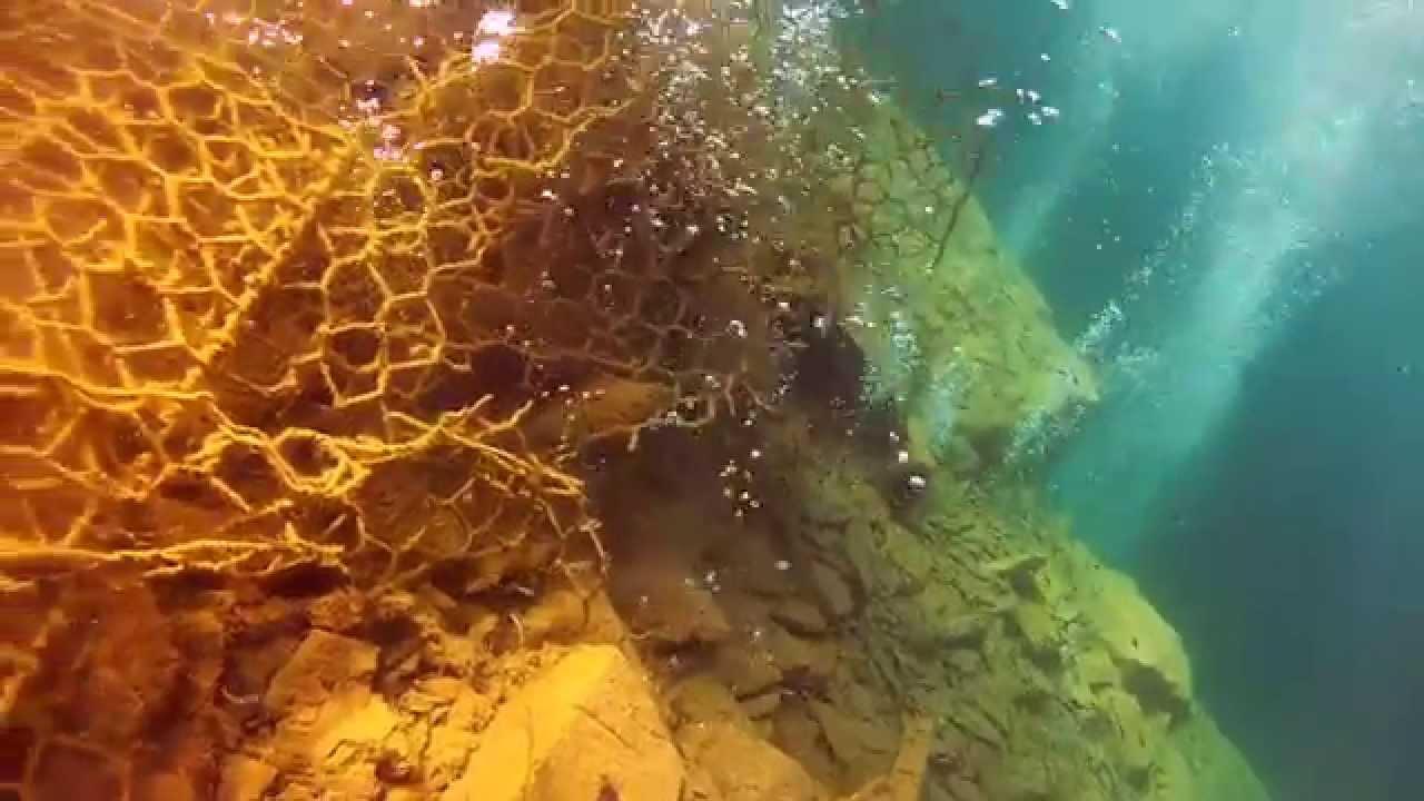 Vodelée - magnifique carrière de plongée - YouTube