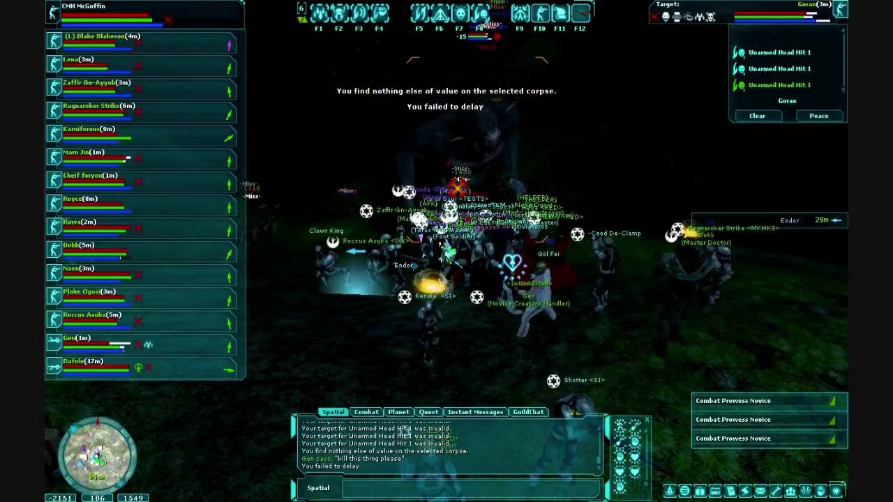 SWGEmu: Way-Out-Wednesday Aug 19, 09. Endor Gorax Hunt - YouTube