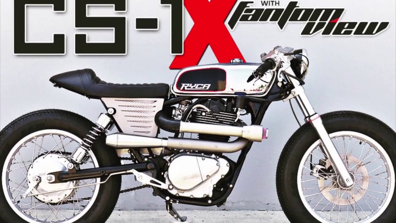The RYCA CS-1X: a cafe racer designed using AR - YouTube