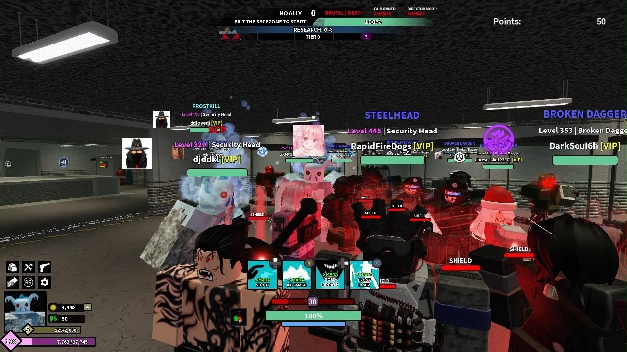 Broken dagger gamble run Raw footage(SCP the red lake) - YouTube