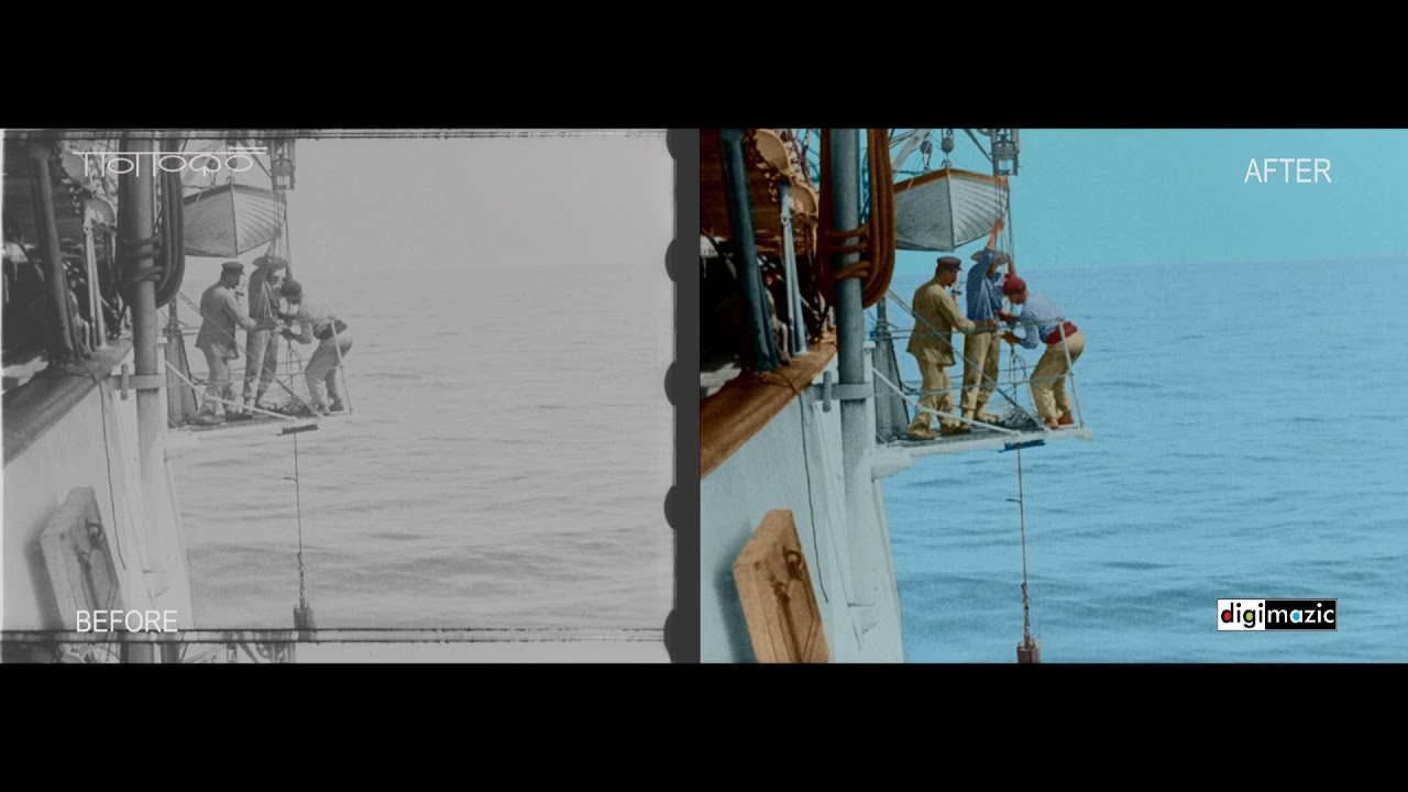 Film Colorization France - YouTube