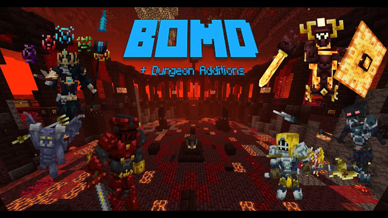 Minecraft Bosses of Mass Destruction + Dungeon Additions - YouTube