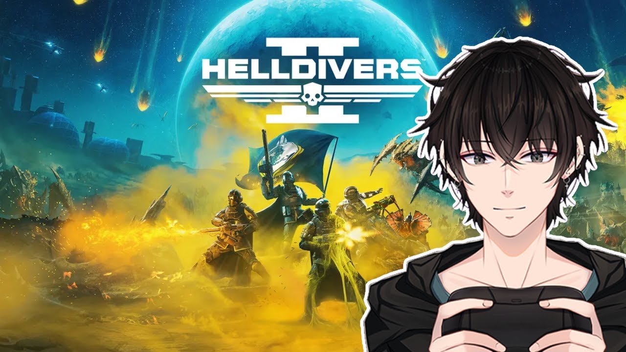Freedom Doesn't Stop! 【Helldiver 2】#vtuber #vtuberen - YouTube