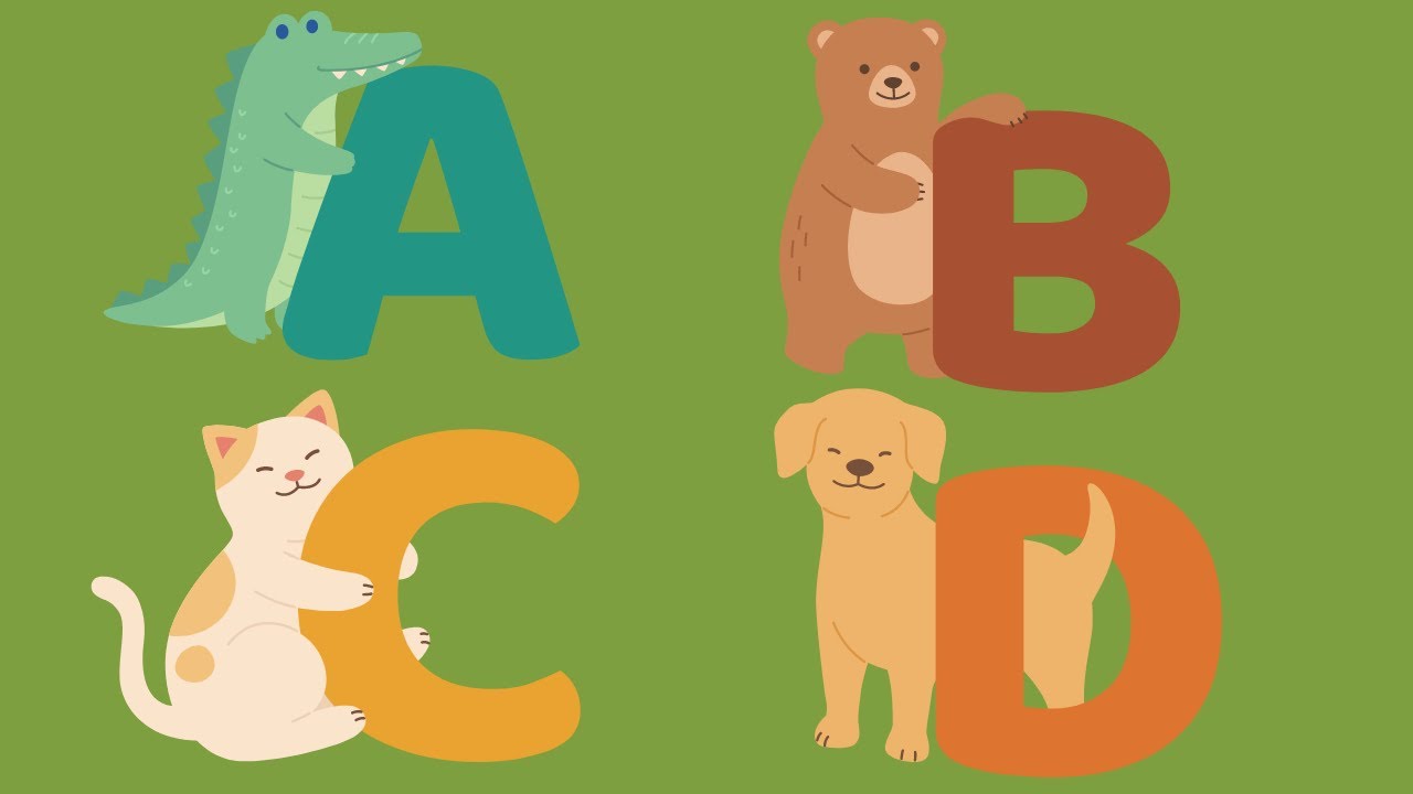 Teaching the Alphabet with the Animal Letter Shapes - YouTube