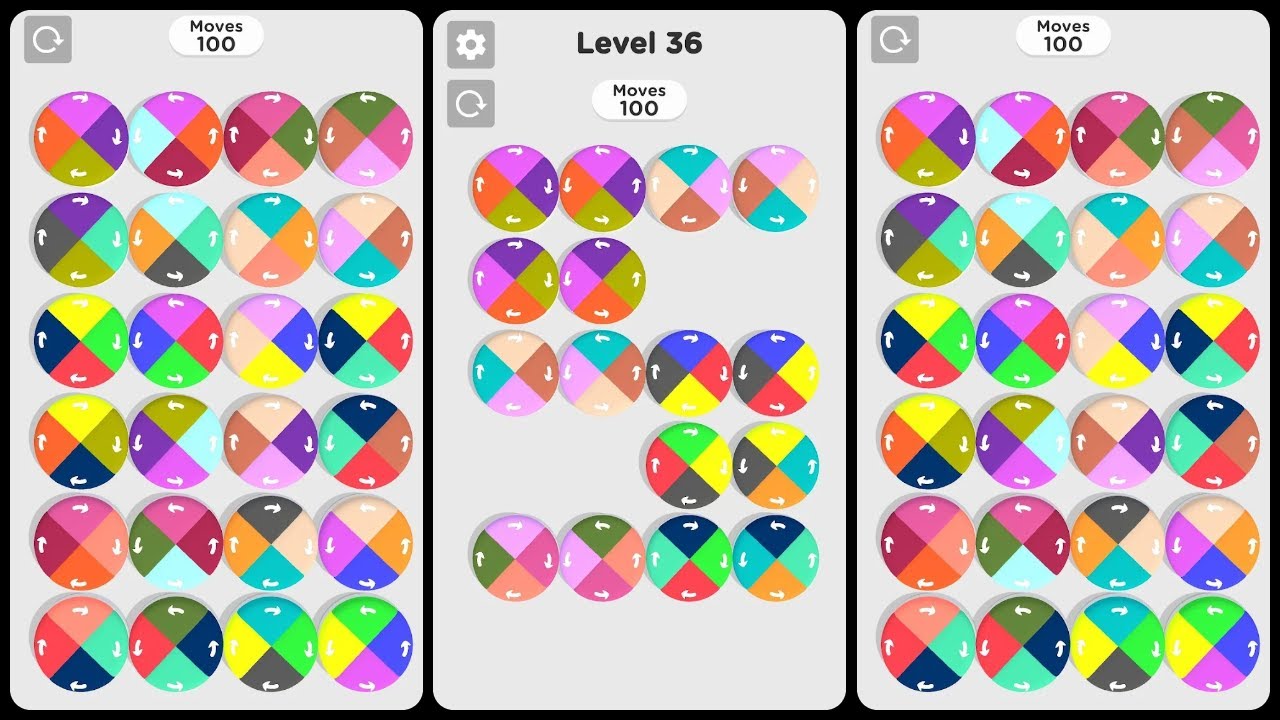 Wheel Match 3D game Mobile Gameplay Android - YouTube