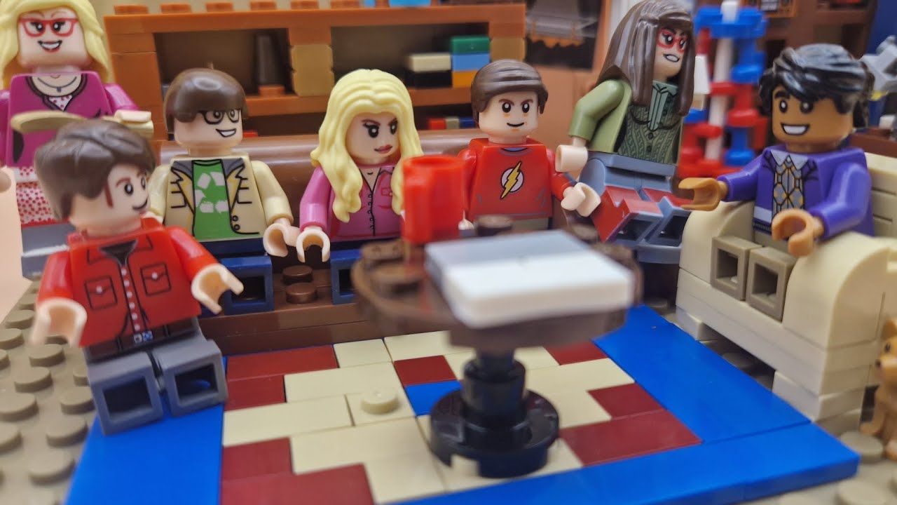 The big bang theory #stopmotion - YouTube