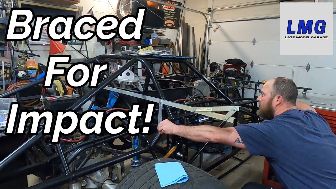 BEING PREPARED FOR THE WALL - BREAK AWAY BODY SUPPORTS Dirt Late Model ...