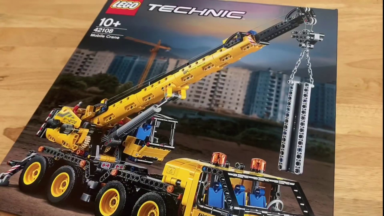 LEGO樂高42108Mobile Crane 起重機 - YouTube