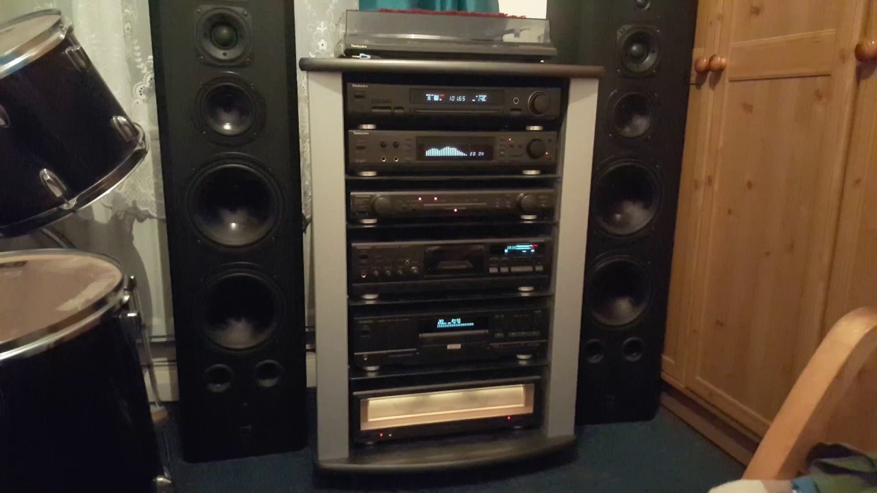 Technics Class AA hi-fi system and Diora-Polaris 300 speakers - YouTube