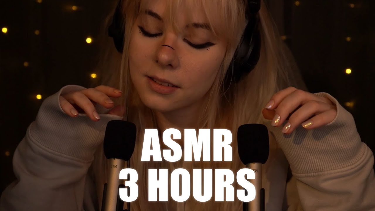 ASMR | 3 HOURS binaural Sleep Sounds - Scratching, Breathing, Tapping ...