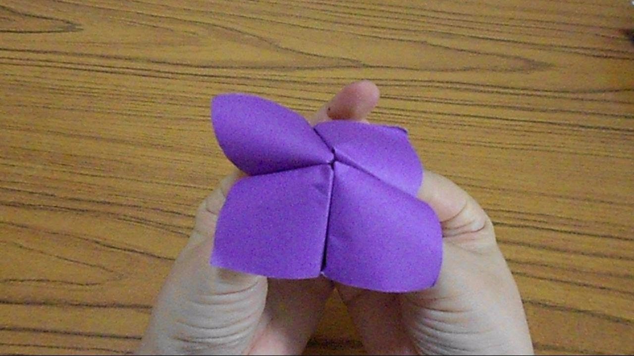 Simple Origami: Lesson -- 7 PakuPaku - YouTube