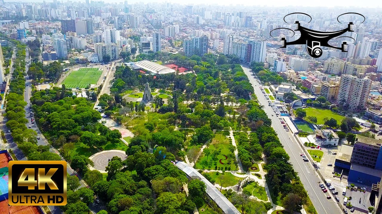 Campo de Marte, Alameda y By Pass 28 de Julio, Parque de Exposición ...