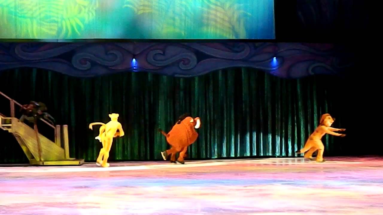 Disney On Ice : Passport To Adventure, Simba's Transformation - YouTube