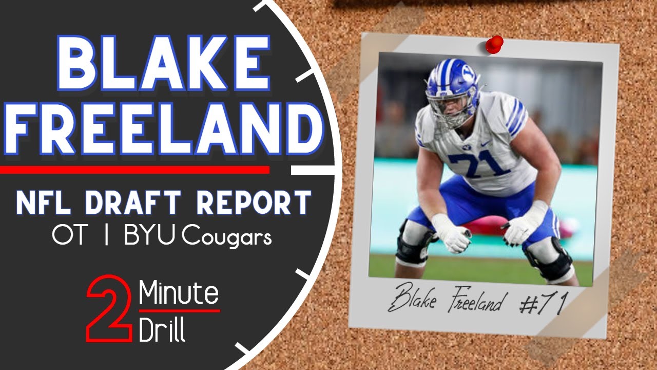 Blake Freeland Will Go Much Higher Than The Mocks Say | 2023 NFL Draft ...