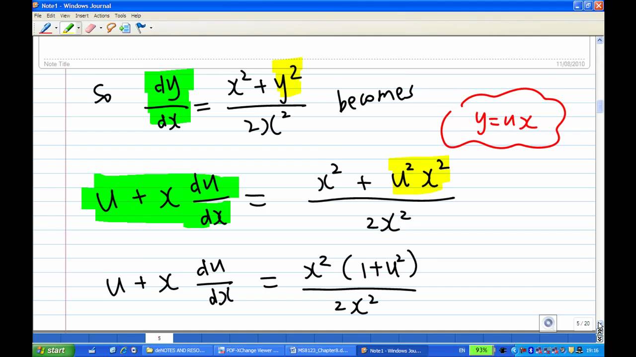 First Order Homogeneous Differential Equation mp4 YouTube first-order-homogeneous-differential-equation-mp4-youtube