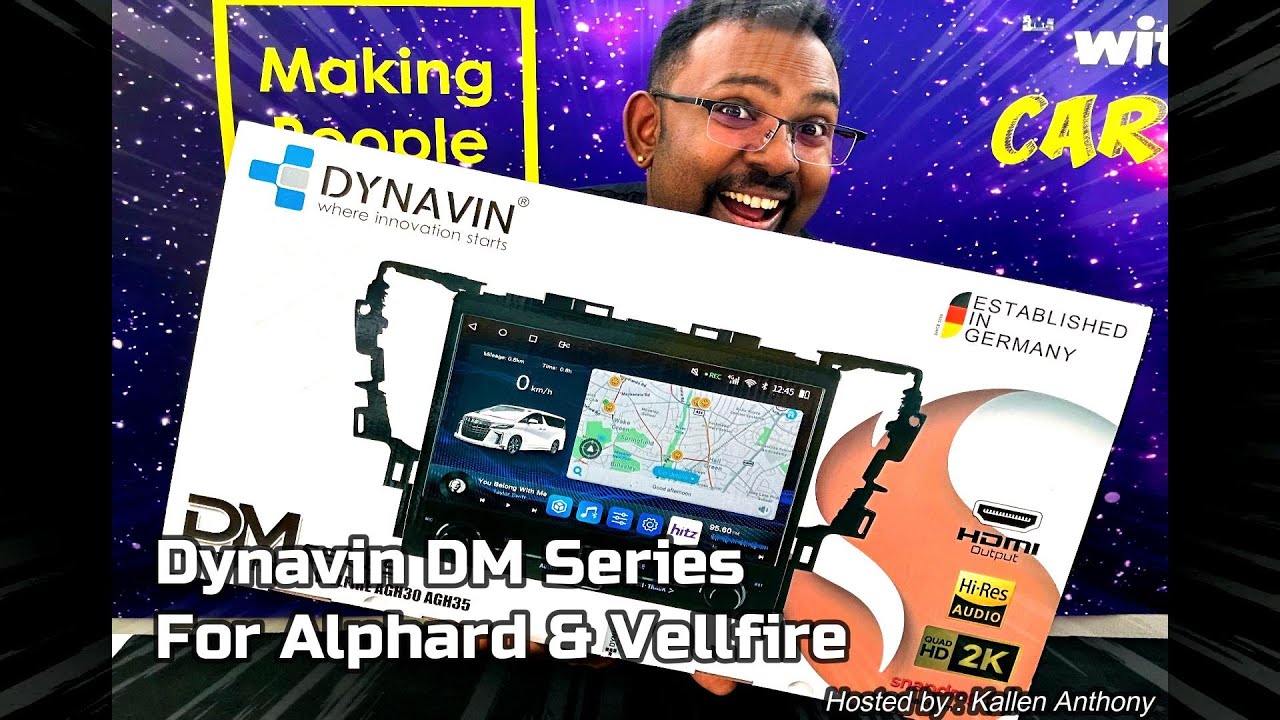 Dynavin DM Series For Alphard and Vellfire - YouTube