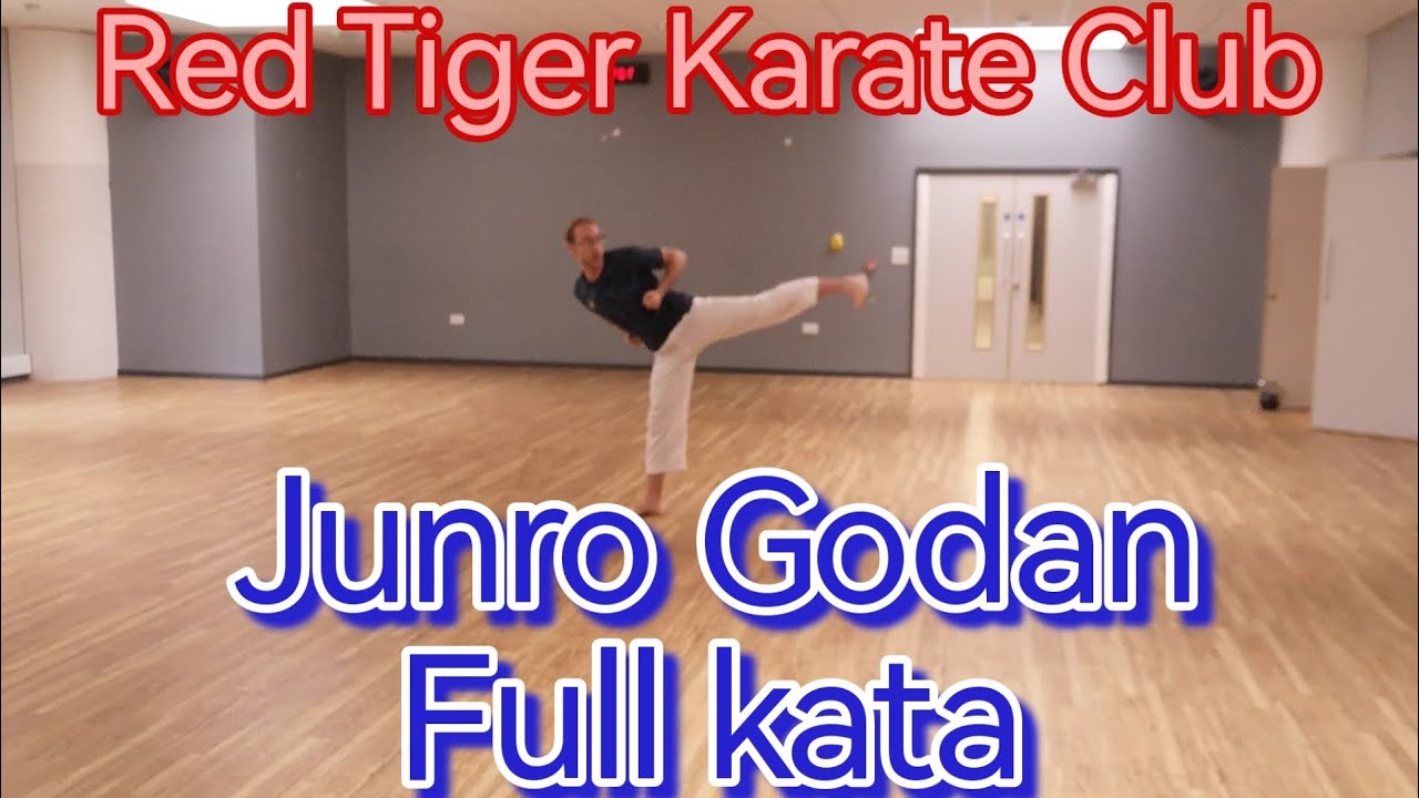 Junro Godan Full Kata (slow) - Red Tiger Karate Club - YouTube