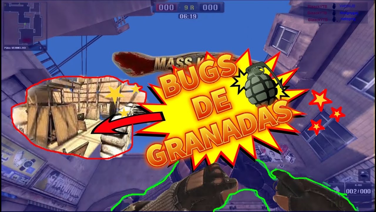 BUGS DE GR4N4D4 (TR) SANDSTORM - Point Blank - YouTube