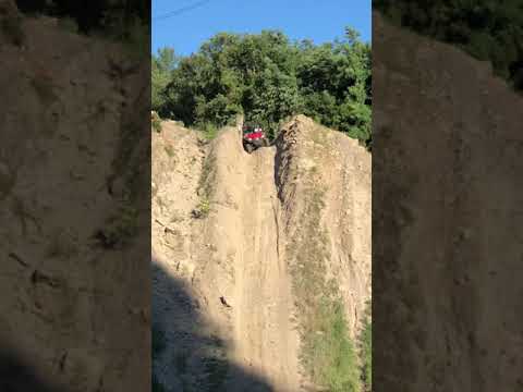 Honda pioneer climbs powerline hill Redbird Indiana Part two - YouTube