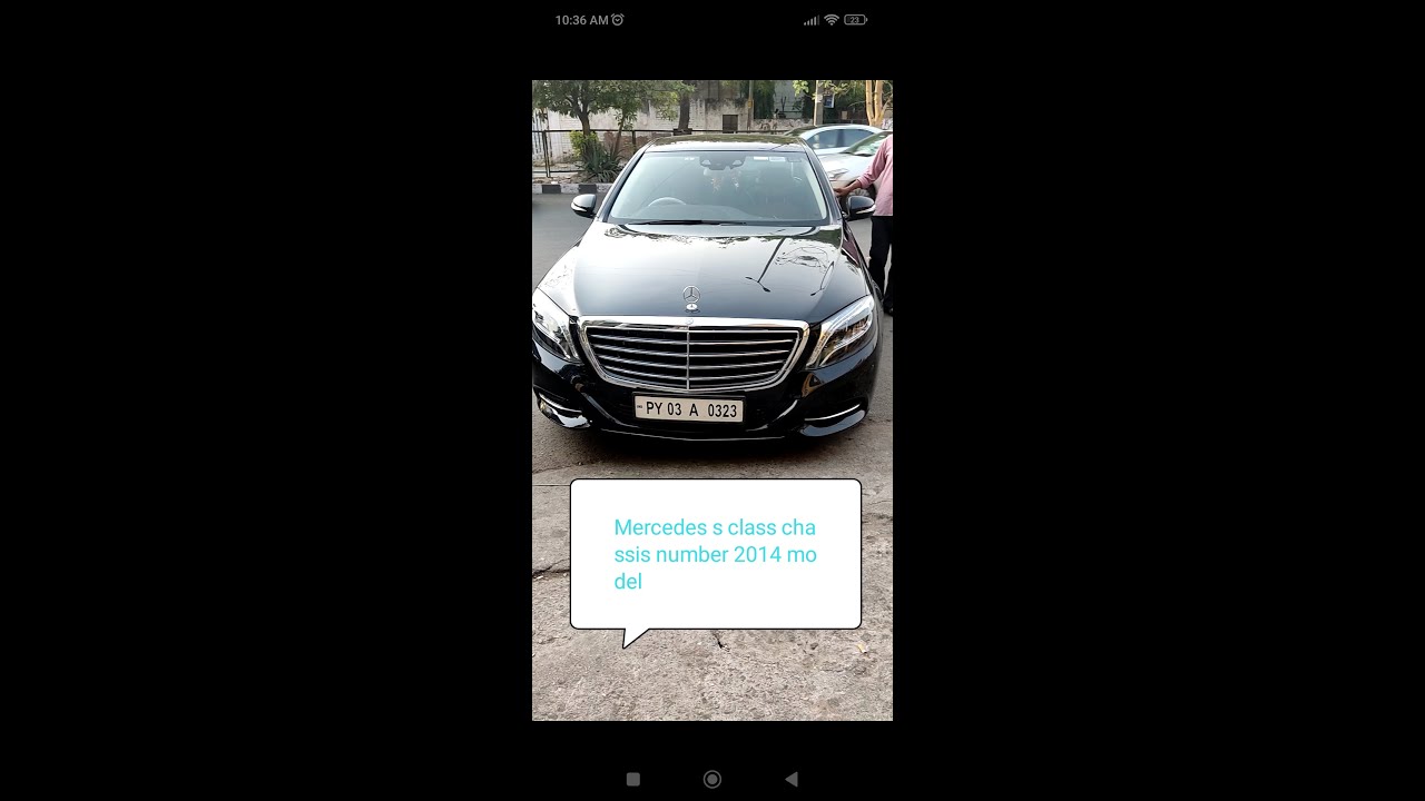 Mercedes S Class Chassis Number Location?MERCEDES S CLASS 2016 MODEL ...