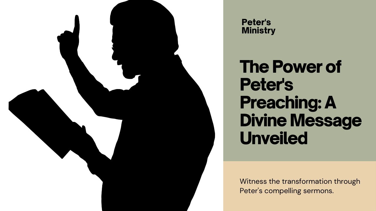 Peter's Powerful Preaching: A Lesson in Boldness and Salvation - YouTube