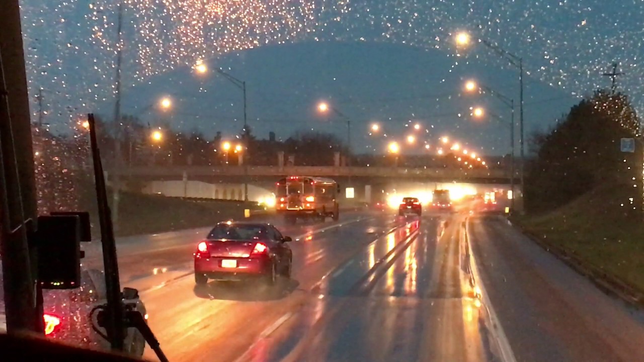 Driving Downtown Columbus, Ohio and Interstate 70 East - YouTube