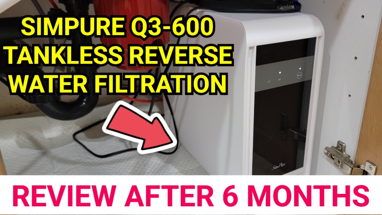 Amazing Results! SimPure Q3-600 Tankless Reverse Osmosis System Review ...