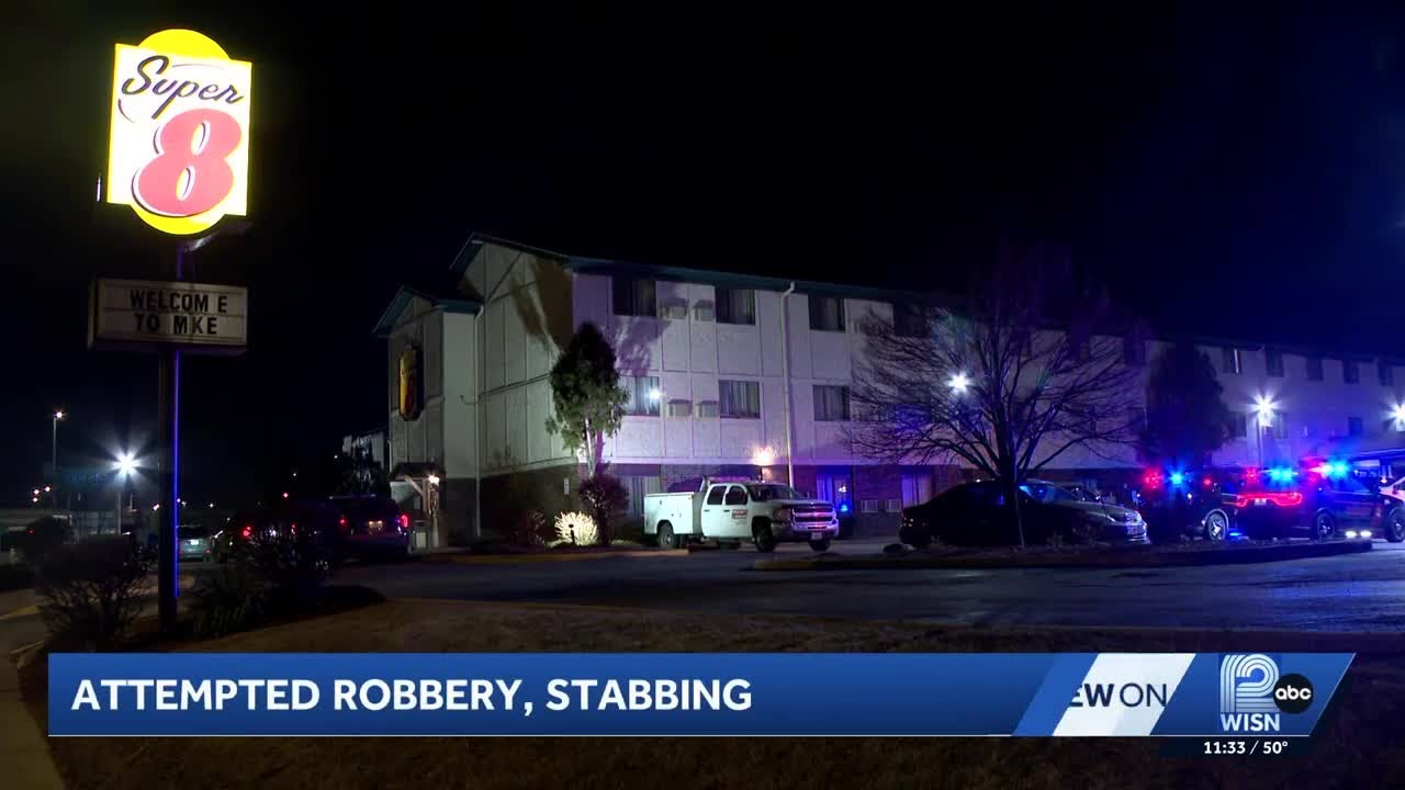 Attempted robbery, stabbing investigated at hotel near Milwaukee ...