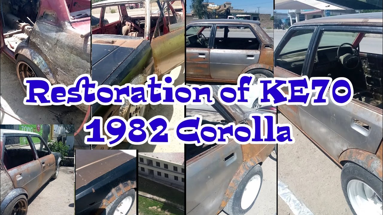 K70 Toyota Corolla Restoration | Toyota Corolla 1982 KE70 Modifications ...