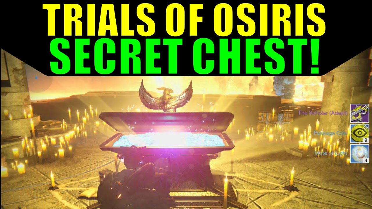 Destiny Trials of Osiris SECRET CHEST on MERCURY, The Lighthouse ...