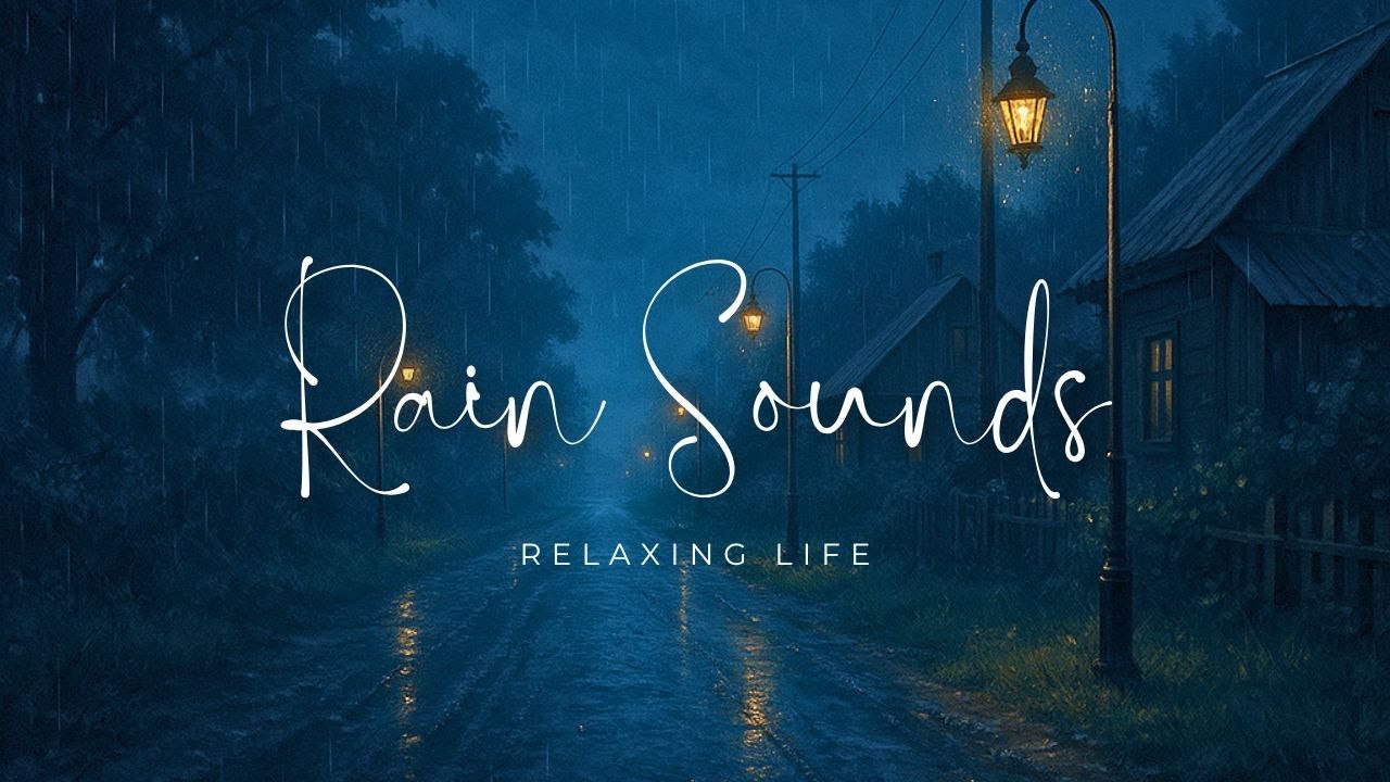RAIN SOUNDS FOR DEEP SLEEP AND RELAXATION - HEAVY RAIN AND THUNDER ...