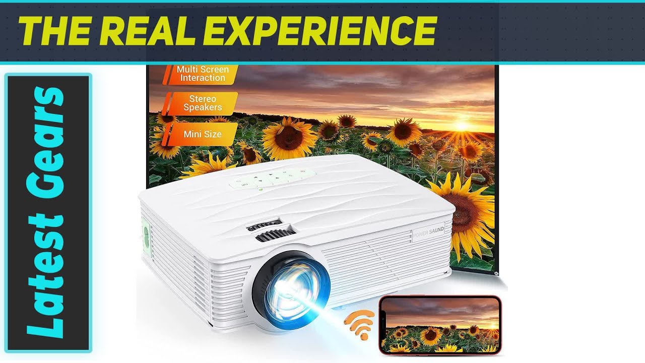 PONER SAUND WiFi Mini Projector: Your Ultimate Home Entertainment ...