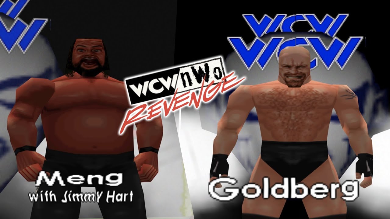 WCW/nWo Revenge | Meng vs Goldberg | Exhibition | RetroArch - YouTube