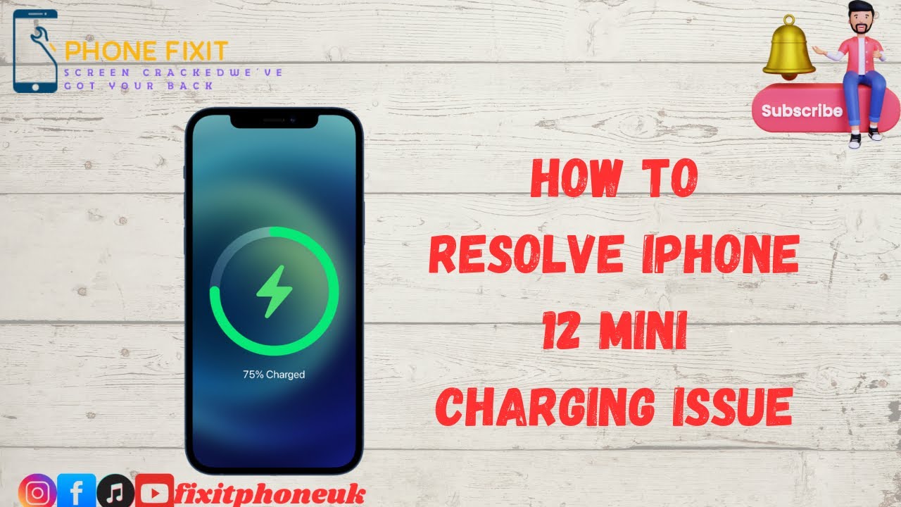 iPhone 12 Mini Charging Port Problem Solved! 🔧⚡ - YouTube