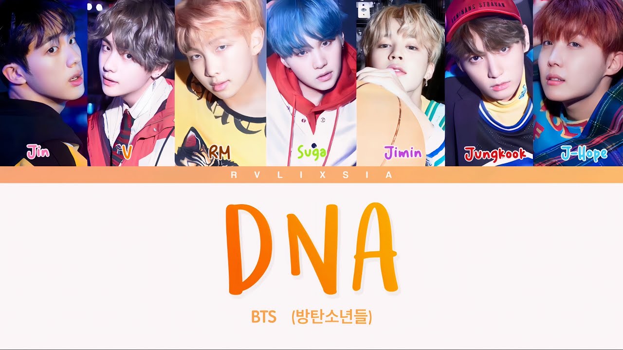 BTS (방탄 소년들) - DNA [Color Coded Lyrics Esp/Rom/Eng] - YouTube