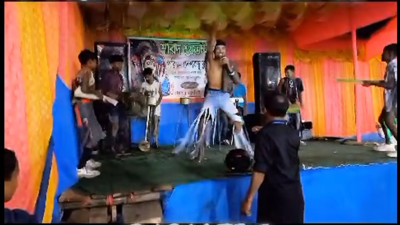 Durga Puja phatha shira dance 🤣 - YouTube