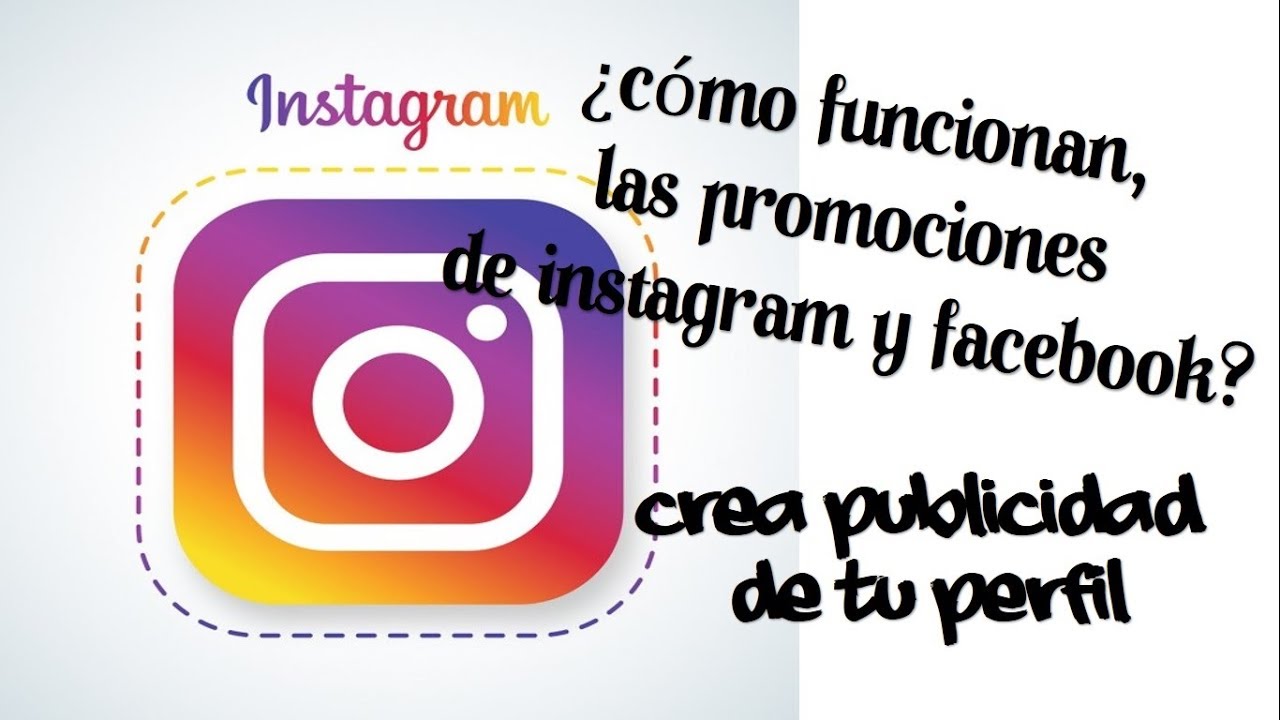 Cómo funcionan Las Promociones De Instagram - YouTube