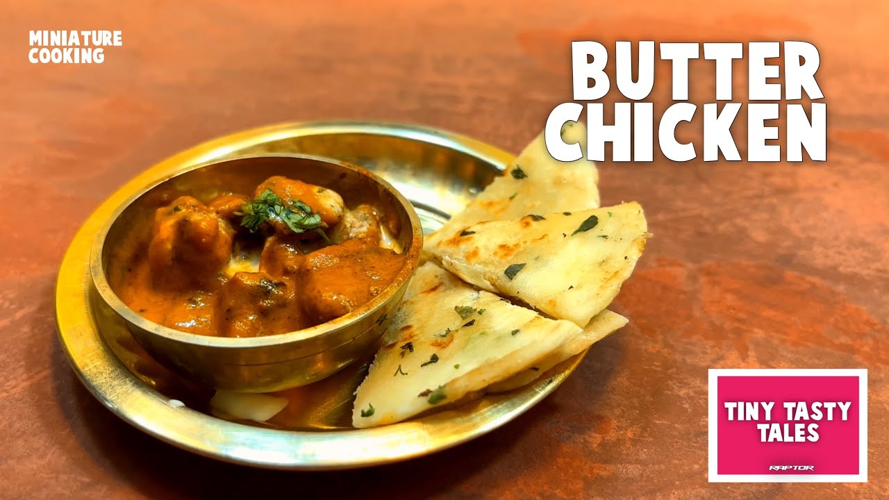 ASMR Cooking: Restaurant-Quality Butter Chicken in a Tiny Kitchen? - YouTube