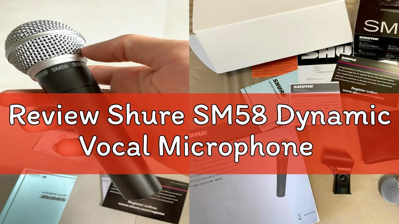 Review Shure SM58 Dynamic Vocal Microphone - YouTube