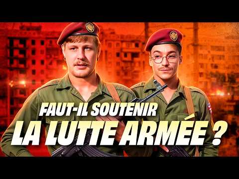 Les GAUCHISTES bandeurs de VIOLENCE (depuis leur lit)