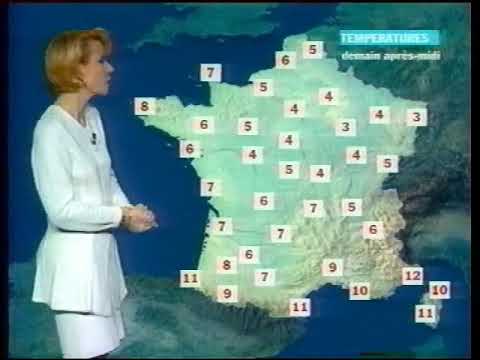 Météo France 2 du 22 décembre 1998 (Nathalie Rihouet)