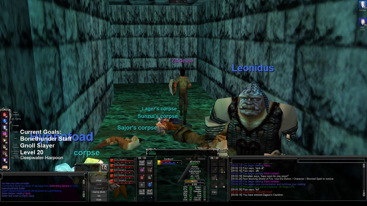 Everquest Paladin SSF Permadeath Run - Part 11 - YouTube