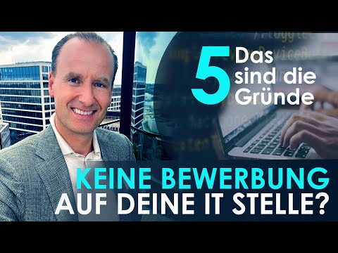 Keine Bewerbung auf Deine IT Stelle? Die 5 Gründe.