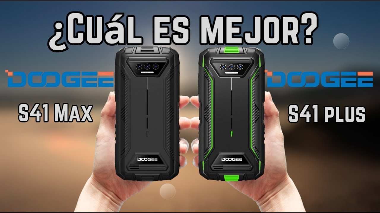 DOOGEE S41 Max VS DOOGEE S41 Plus - YouTube