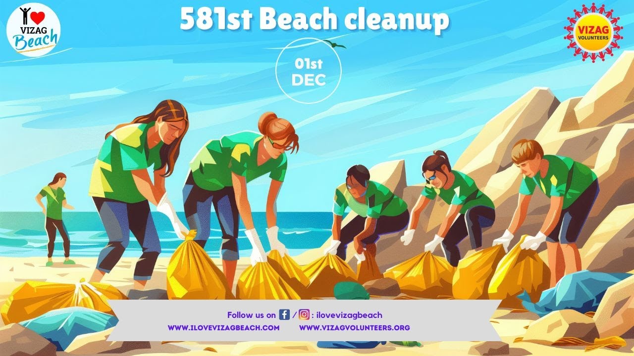 581st Beach Cleanup Activity - YouTube
